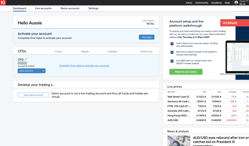 IG Markets Review 2025 - Safe Forex Brokers Australia