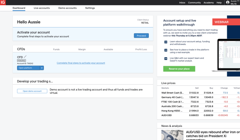 IG Markets Review 2025 - Safe Forex Brokers Australia