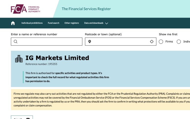 IG Markets Review 2025 - Safe Forex Brokers Australia