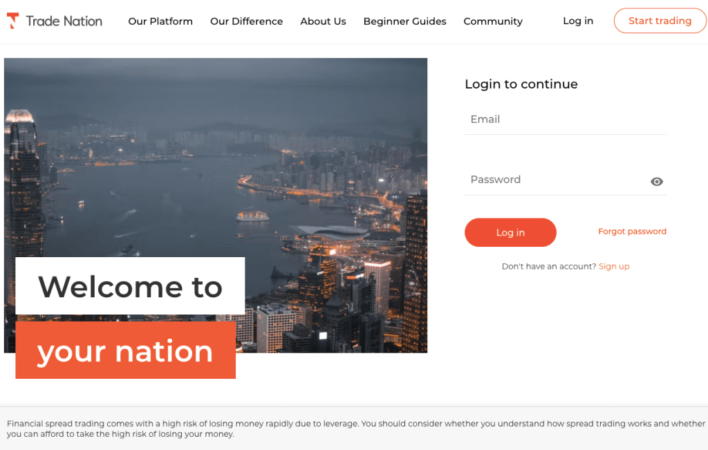 Trade Nation Minimum Deposit