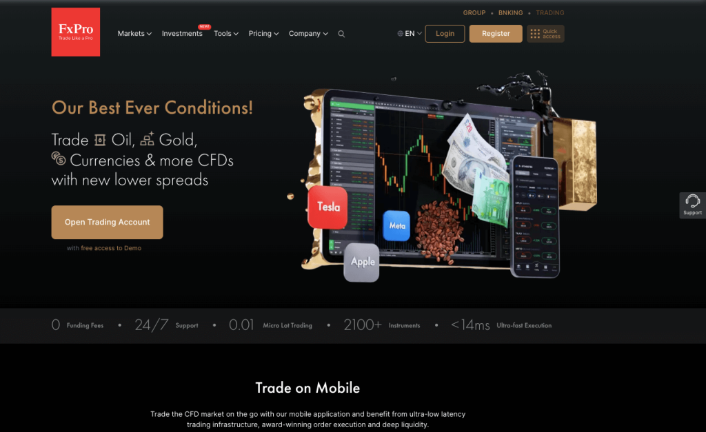 FxPro Review 2024 - SafeForexBrokers.com